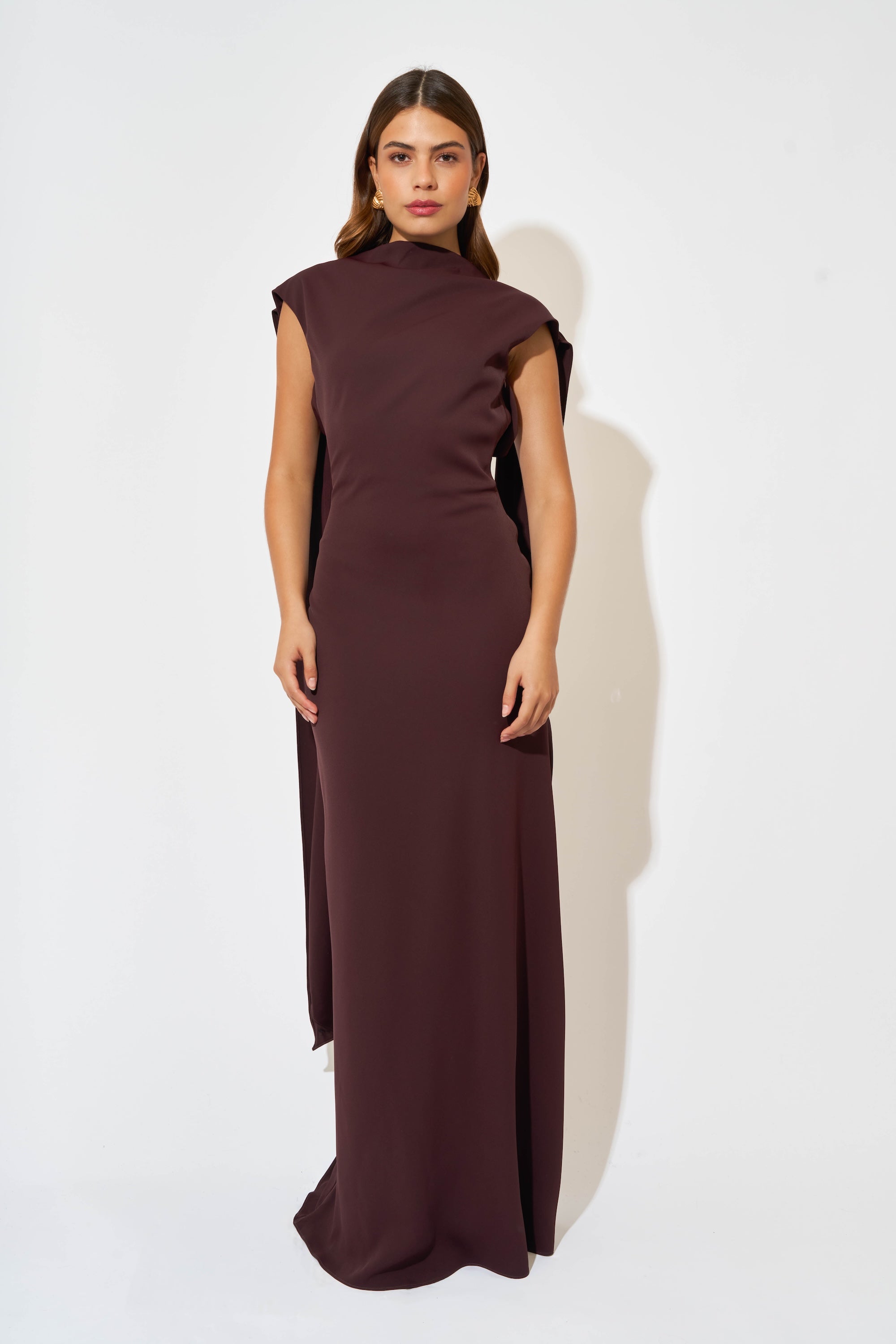 Drape Maxi Dress – Odd Muse